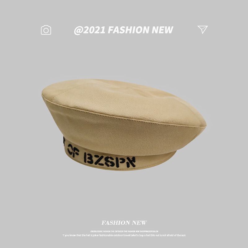 Berets Show Edge There Is A Width That Sent From Thailand. | Shopee ...