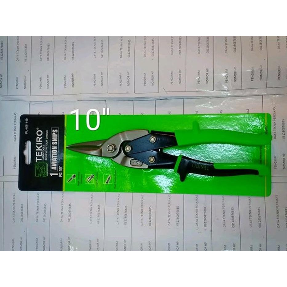 Tekiro 10 Inch Zinc Scissors - TEKIRO Straight Zinc Scissors - TEKIRO ...