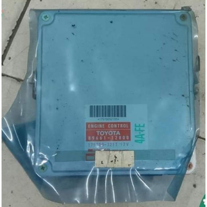 [USED JAPAN HALFCUT] Ecu 4afe code 89661-12800 toyota seg ae101 ...