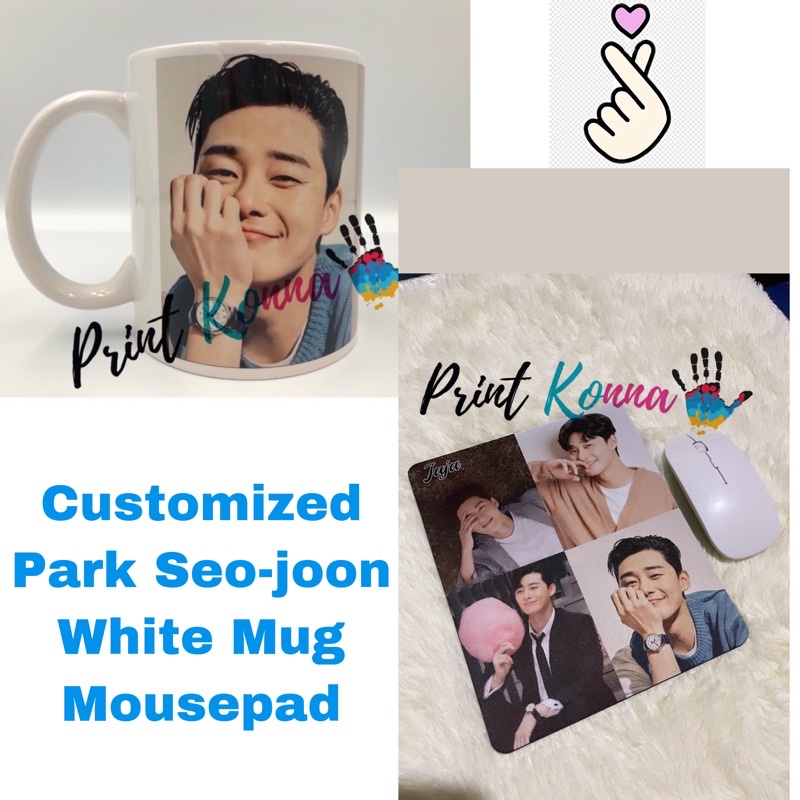 Park Seo Joon White Mug PSJ Customized (Glossy) | Shopee Philippines