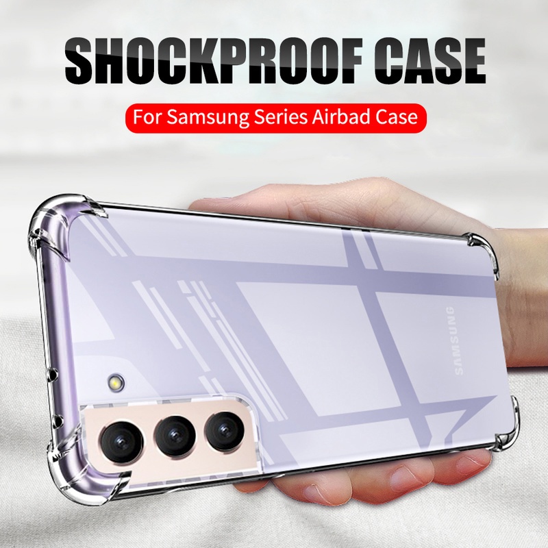 Shockproof Clear Phone Case For Samsung Galaxy S25 S24 S23 S22 S21 S20 S10 S9 S8 Plus S25 Ultra ...