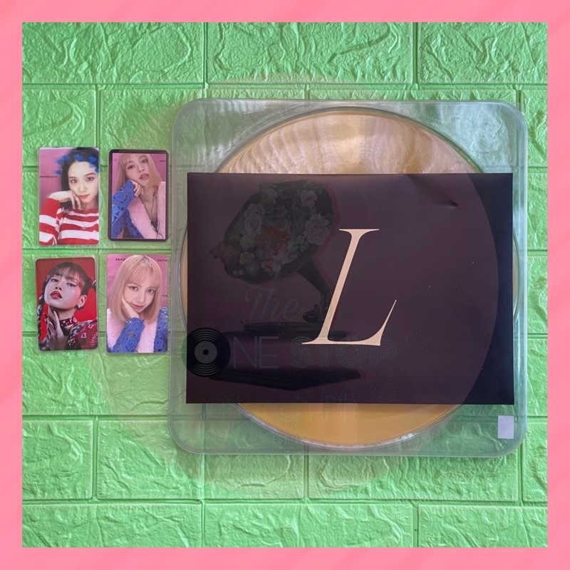 ONHAND BLACKPINK Lisa Lalisa Gold Vinyl LP [Special Limited Edition ...