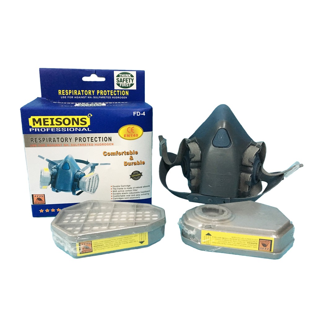 MEISONS HIGH QUALITY CHEMICAL RESPIRATORY GASK MASK 7502
