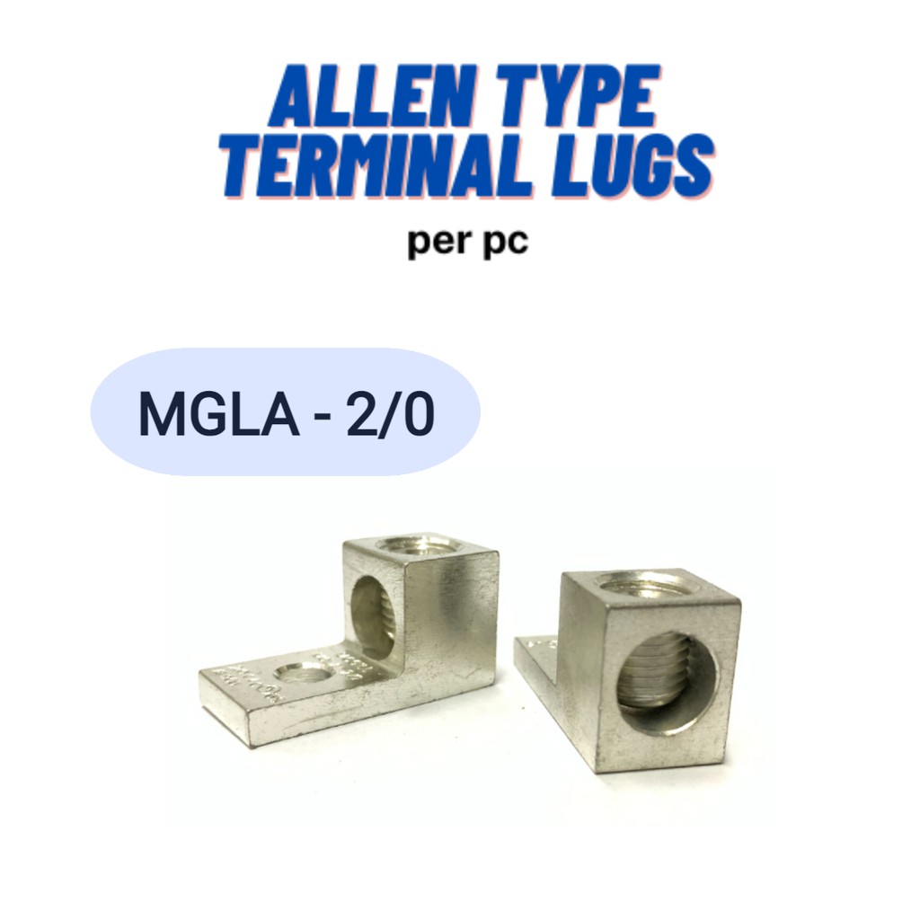 Mechanical Lugs Allen Type Terminal Lugs MGLA-2/0 | Shopee Philippines