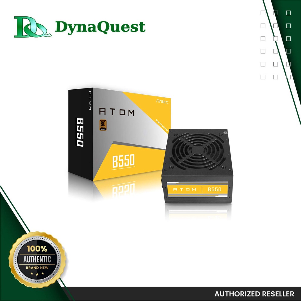ANTEC Atom B550 Bronze 550W 80+ Power Supply Psu | Shopee Philippines