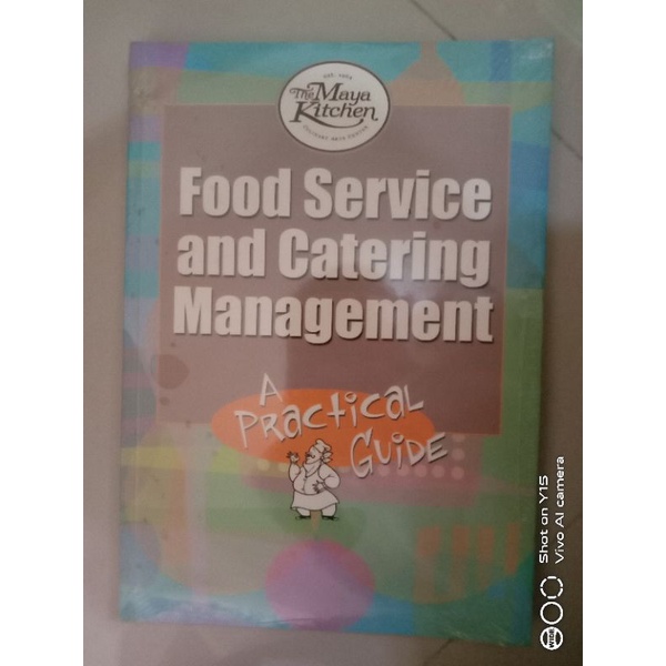 Food Service and Catering Management book (unopened) | Shopee Philippines