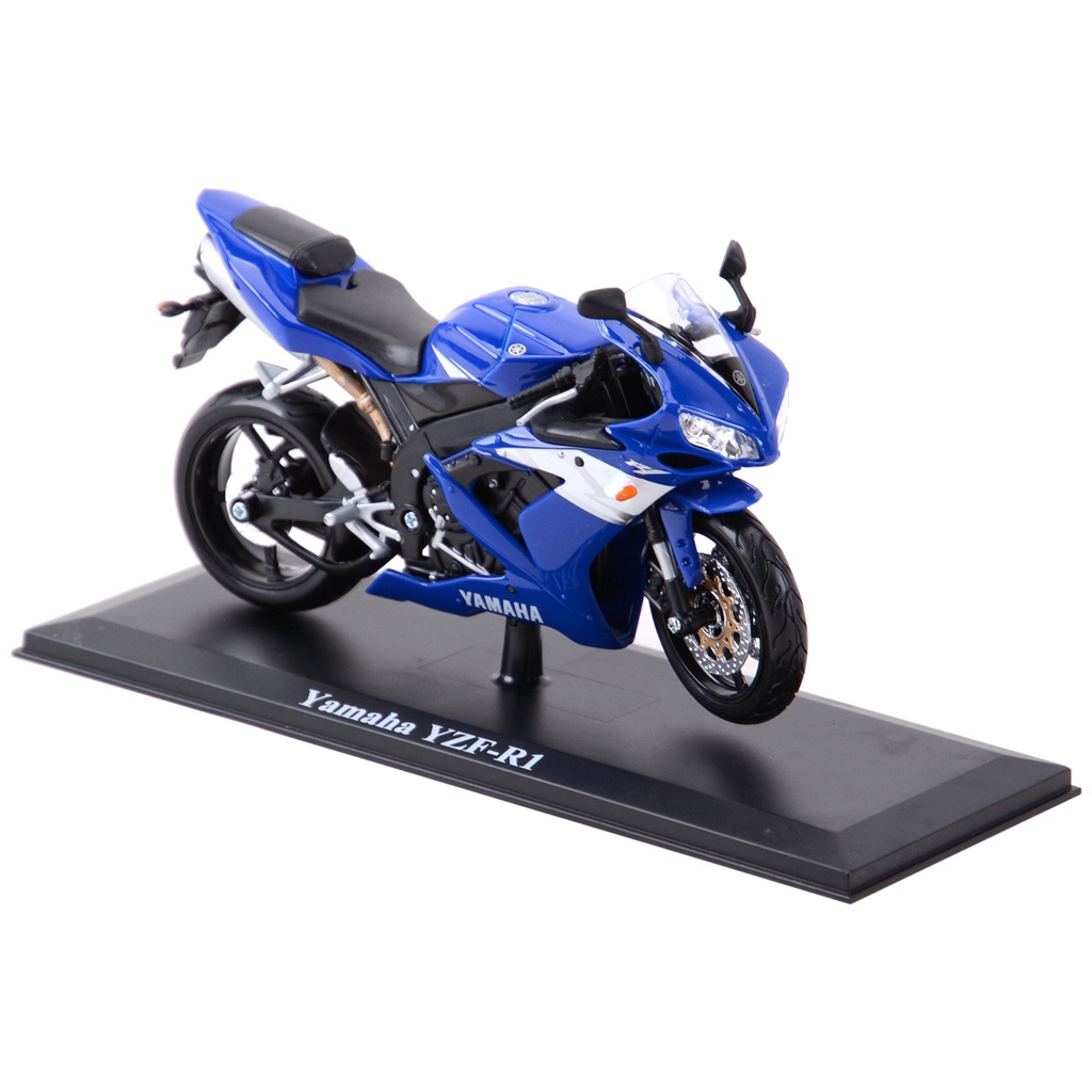 Maisto 1:12 Yamaha YZF-R1 With Stand Die Cast Vehicles Collectible ...