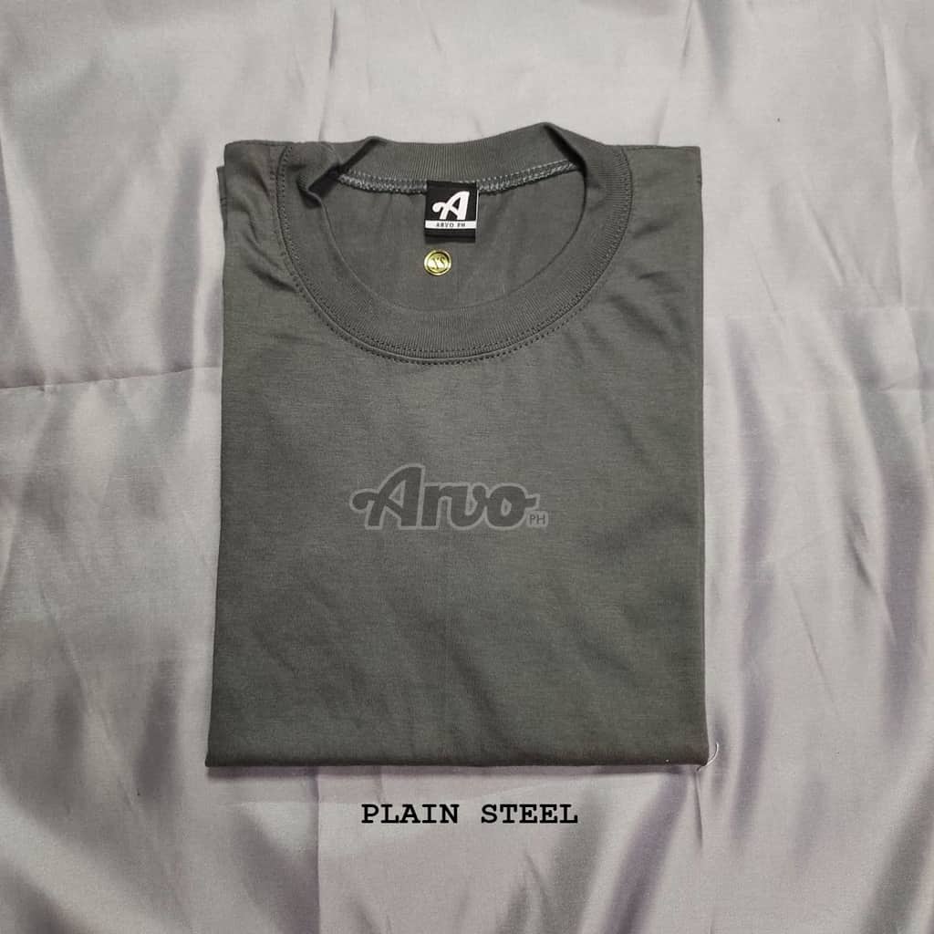 ARVO PH - Plus Size 3XL / 5XL Plain Tee Shirt | Shopee Philippines