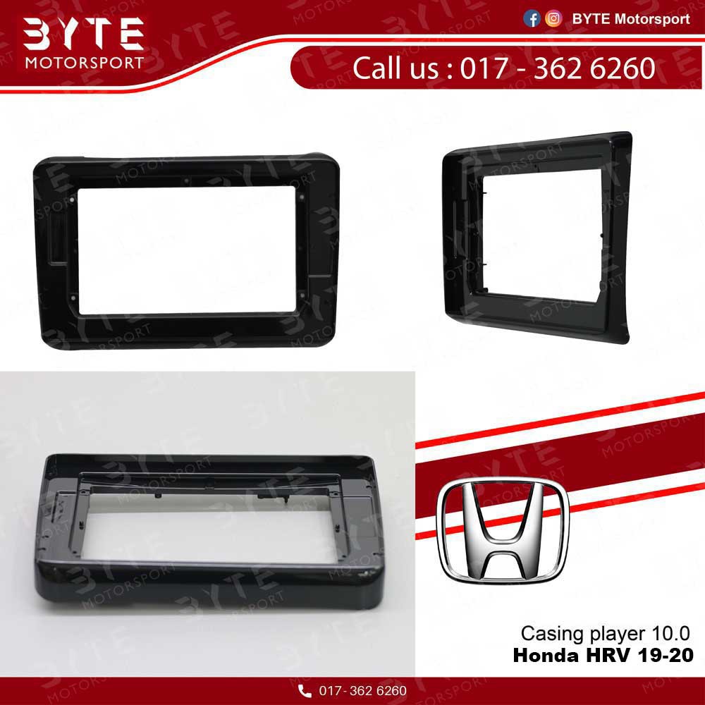 Android Player Casing 10" Honda HRV 2019-2020 (High Spec With Side ...
