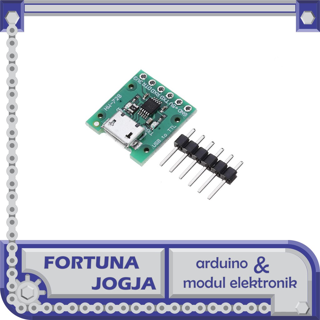 USB to TTL CH340 Communication Series Micro USB Connector Module ...