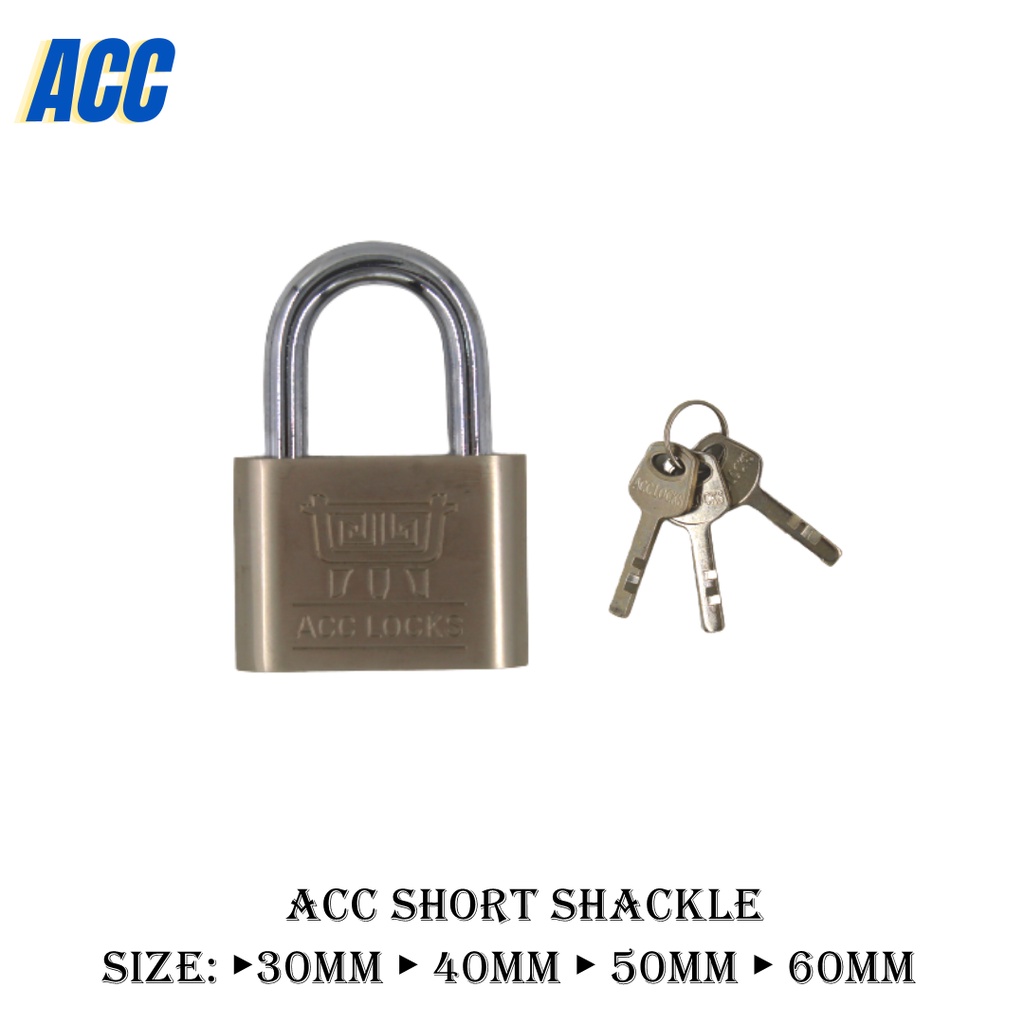ACC Security Padlock Heavy Duty / Stainless Podlock Short / Long Gate ...