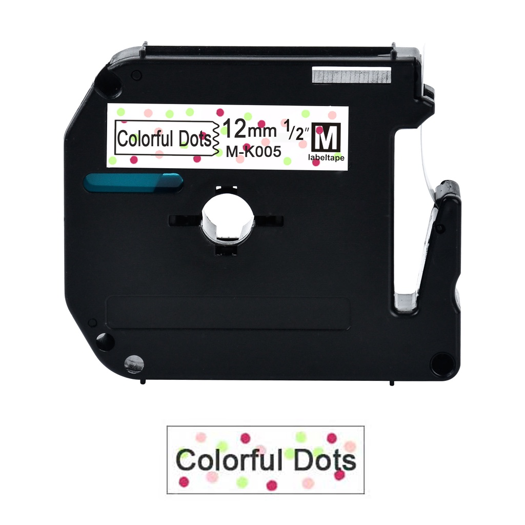 1PCS 9mm 12mm Label M Tape MK231 MK-231 MK131 MK221 MK-221 MK121 MK531 ...
