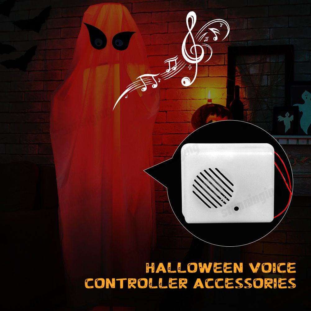 Sound Sensor Scream Speaker Scream Voice Control Prop Halloween Party ...