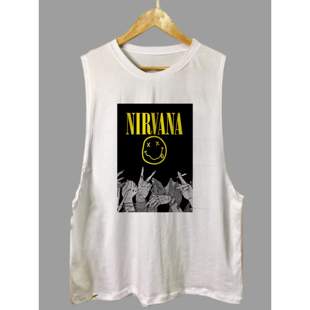 Muscle Tee Band/ Rock Band Graphic Design Shirt for Men (Freesize S-L ...