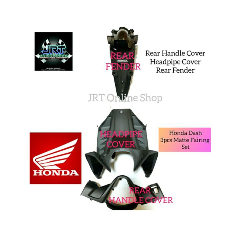 Honda Wave Dash Genuine Original Trio Matte Fairing Set | Shopee ...