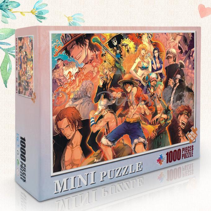 New Puzzle 1000 Pcs One Piece Anime Jigsaw Puzzle Toys | Shopee Philippines