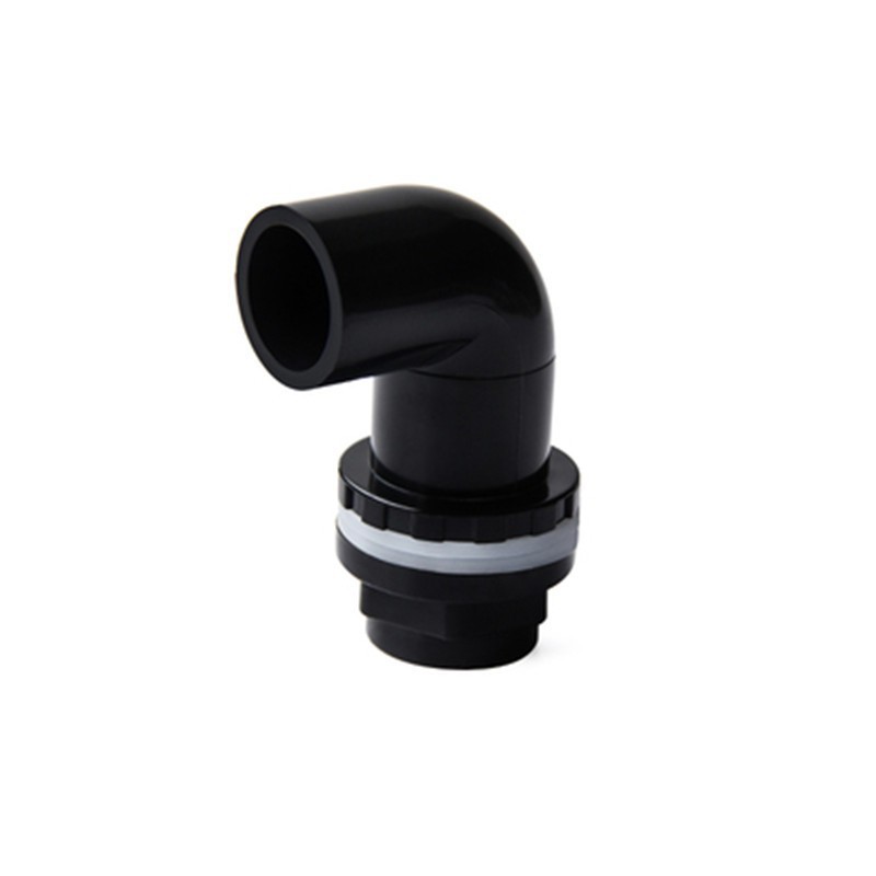 1pc PVC 90 Degree Elbow Connector Fish Tank PVC Joint Aquarium Water ...