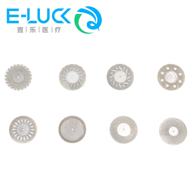 3pcs Dental laboratory rotary instrument bur diamond coating separating ...