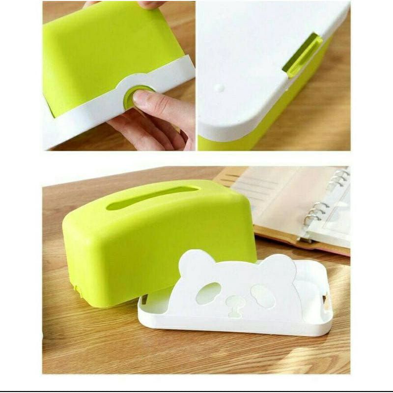 Tissu PANDA Character Box / TISSU Table Place | Shopee Philippines