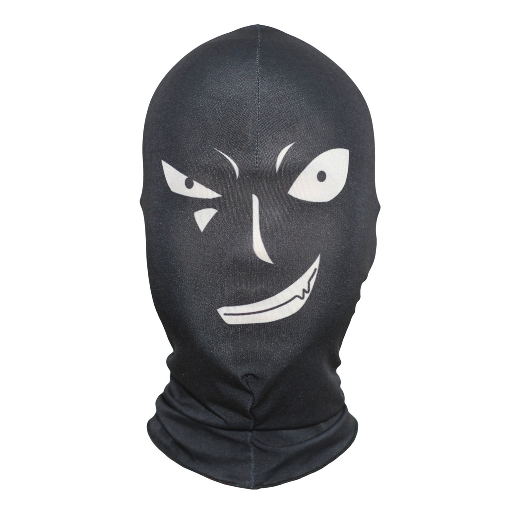 Shadow Mask Black Funny emoji From Detective Conan | Shopee Philippines