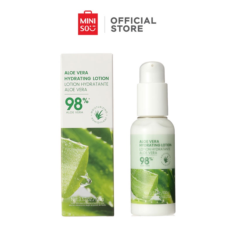 MINISO Aloe Vera Hydrating Lotion | Shopee Philippines