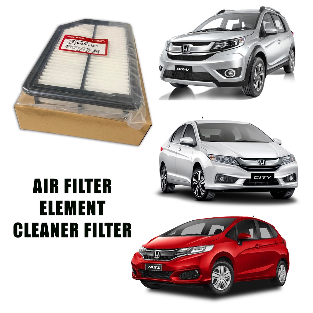 17220-55A-Z01 AIR FILTER Honda BRV / City 2014-2020 / Jazz 2015-2020 ...