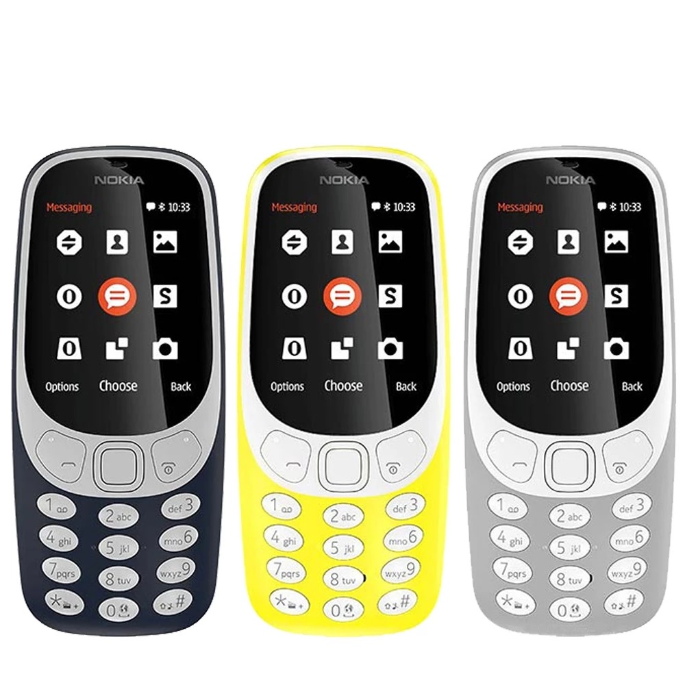 3310 (2017) 2.4 Inches 2G 2MP Dual SIM Cards Unlocked Cellphone | Shopee Philippines