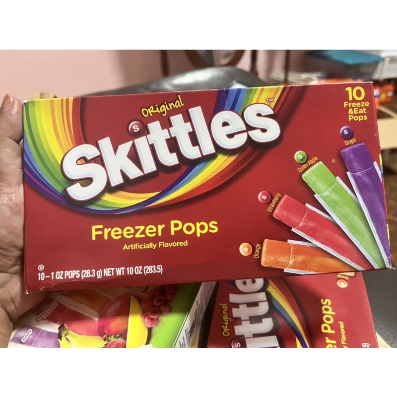 🇺🇸 Skittles Freezer Pops I Sunkist Smoothie Bars | Shopee Philippines