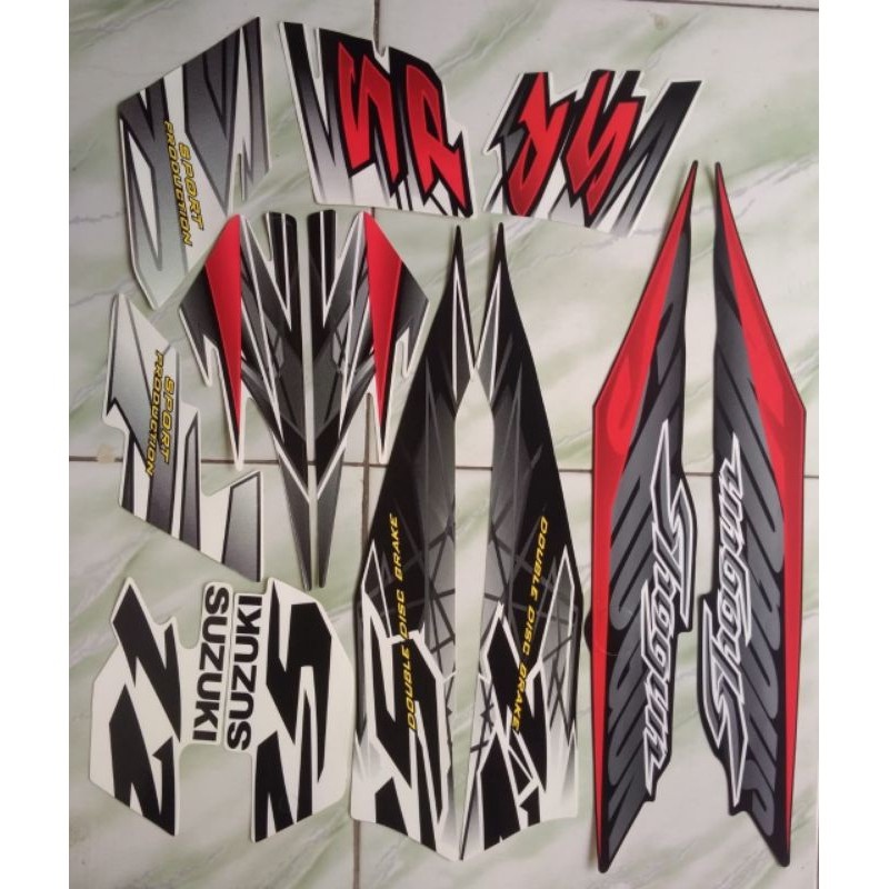Suzuki shogun SP 2006 2007 striping Sticker | Shopee Philippines