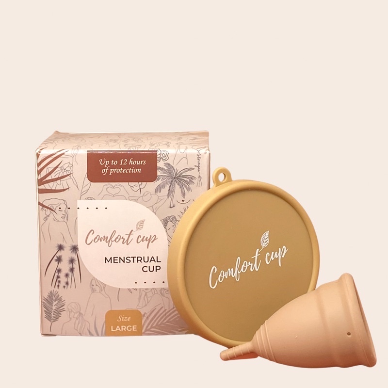 Comfort cup Menstrual cup set size LARGE Shopee Philippines