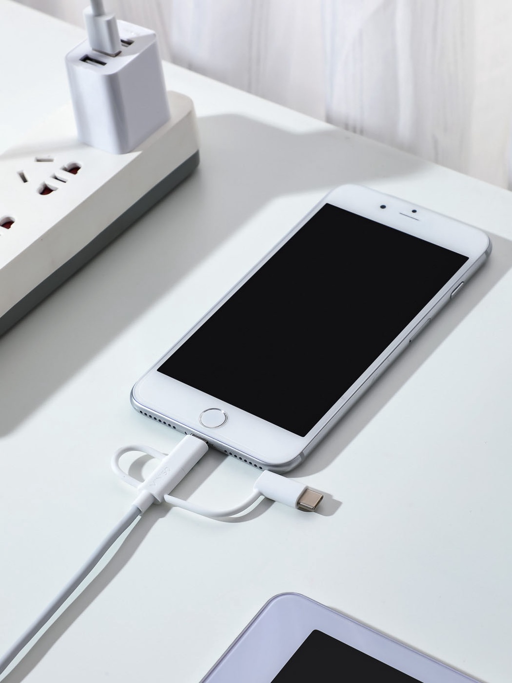Miniso 3 In 1 Fast Charge Cable Lightning Type C Micro 1M | Shopee ...