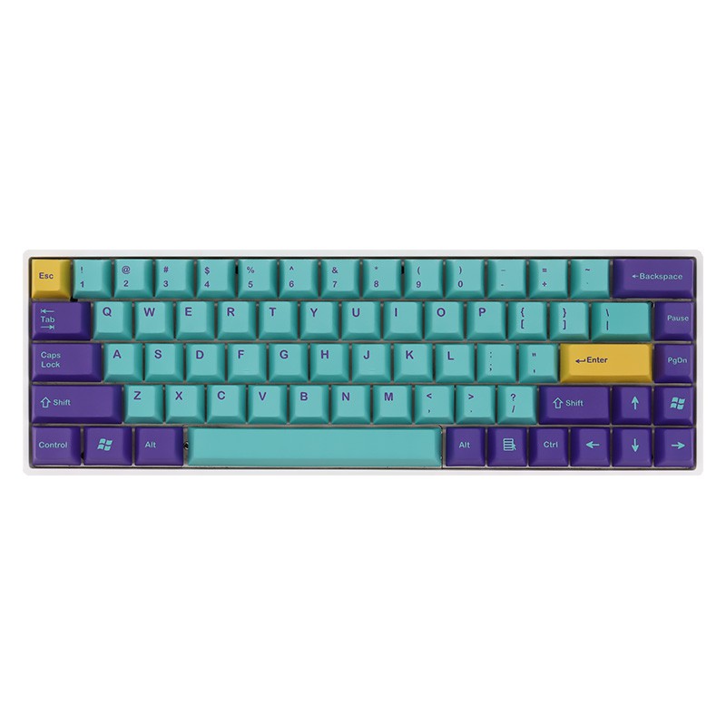 GMK Skeletor PBT Keycaps 130 Keys Cherry Profile DYE-SUB Keycap for ...