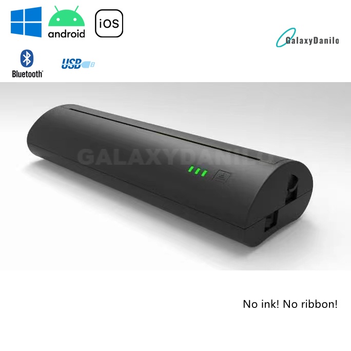 GalaxyDanilo Tattoo Stencil Thermal A4 Paper Printer Portable Bluetooth ...