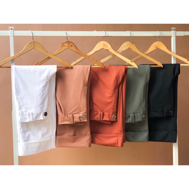 Harper Trousers (Garterized back) | Shopee Philippines