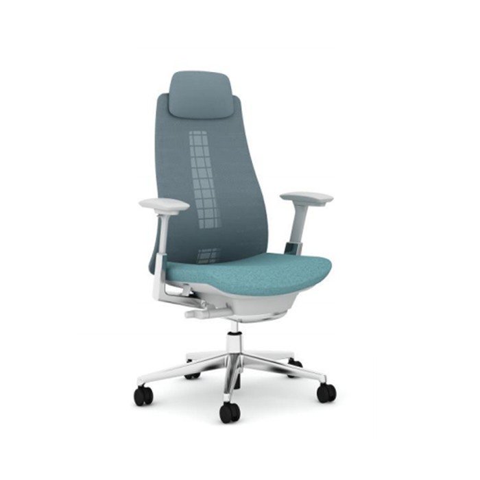 Haworth Fern Executive Office Chair Cornflower/Bubble SEFNEM7‐MB0CF ...