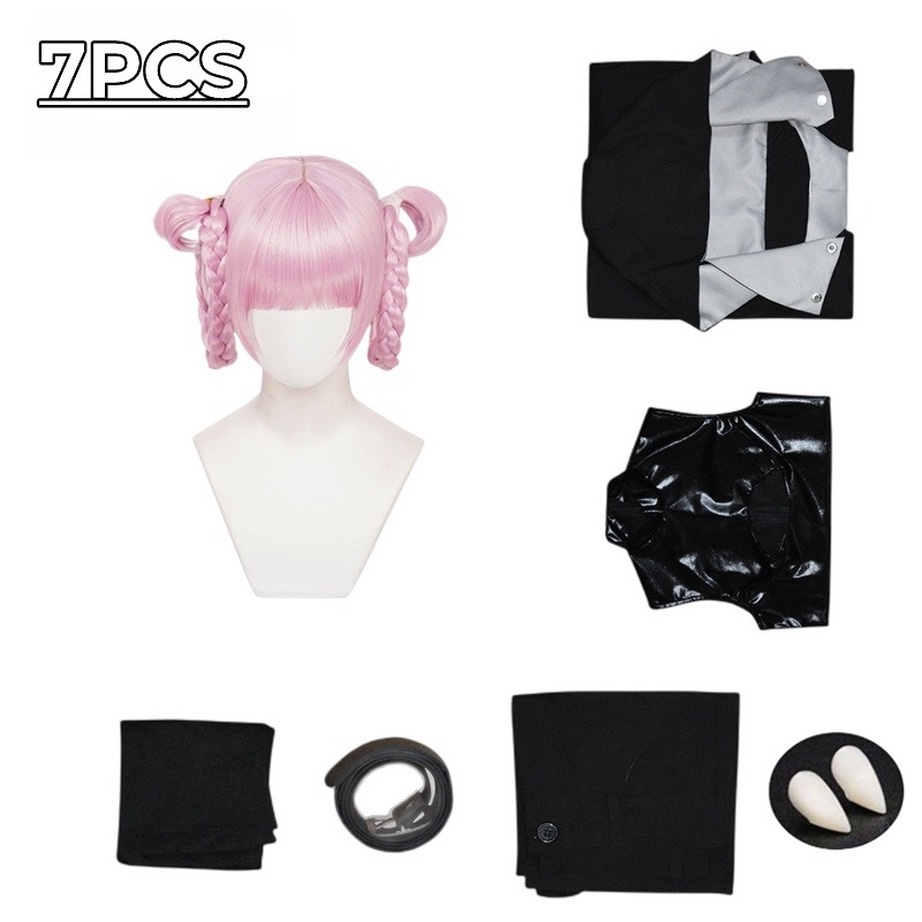 Anime Call of The Night Nazuna Nanakusa Cosplay Costume Black Cloak ...