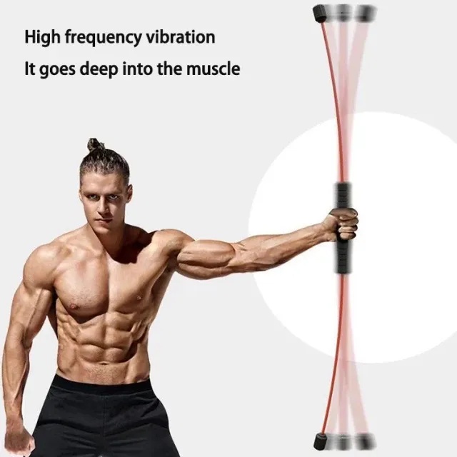 Flexi Shaking Stick For Workout Training Removable Exercise Bar Fitness ...