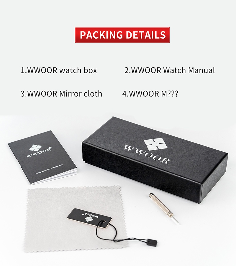 Wwoor Sport Watches For Men Top Brand Luxury Military Quartz Watch Man ...