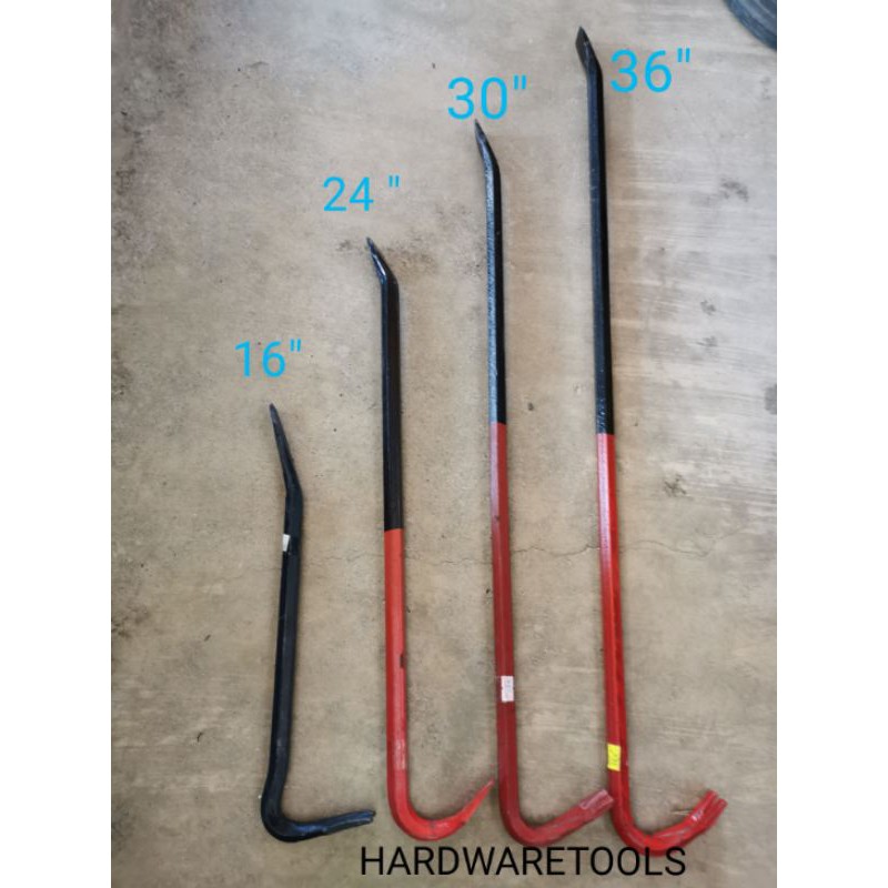 Heavy Duty Claw Bar / Cabra / Crow Bar 16", 24", 30", 36" Nail Remover ...