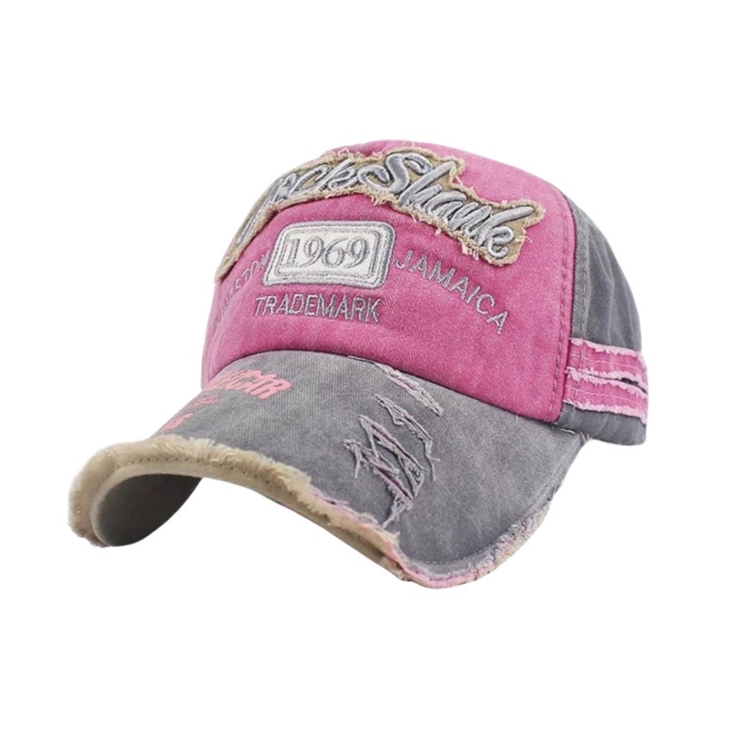 Acla - Vintage Baseball Cap Retro Colorful Embroidery Snapback Cotton ...