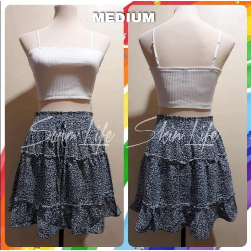 Coordinate Coords White/Blue Mini Skirt (Medium) | Shopee Philippines