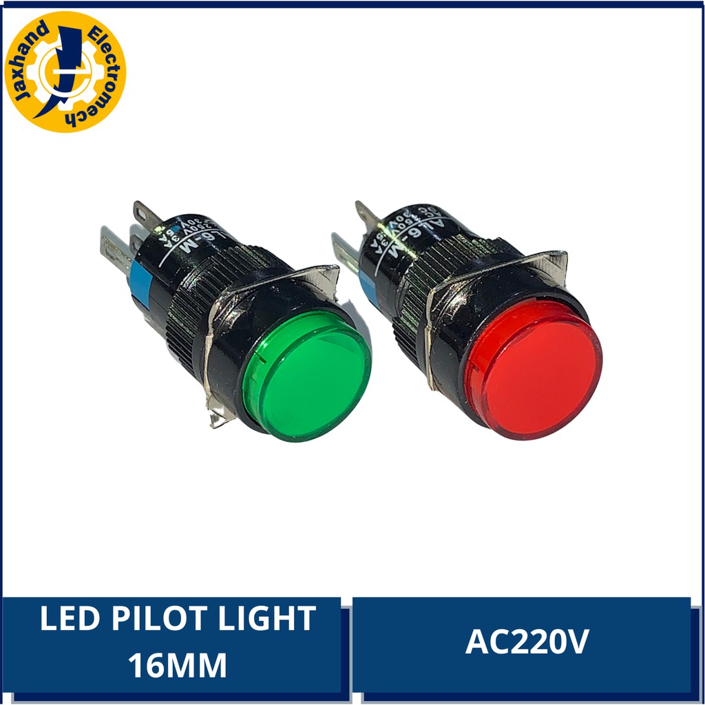 Led Pilot Light 16mm, 220VAC | Shopee Philippines