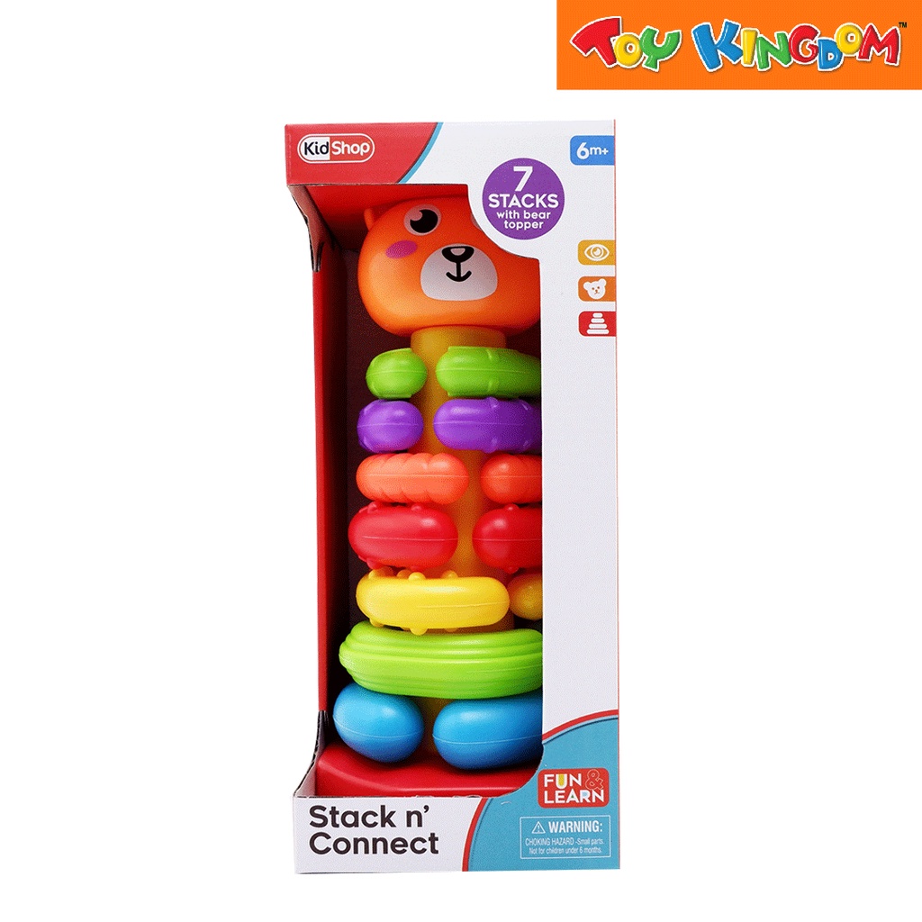 KidShop Stack 'n Connect Bear Stacking Toy | Shopee Philippines