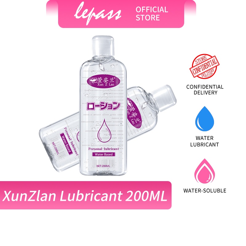 lepass Water Based Couple Lubricant oil gel Liquid 200ML Lubricants Adults Sex Toys For men ...