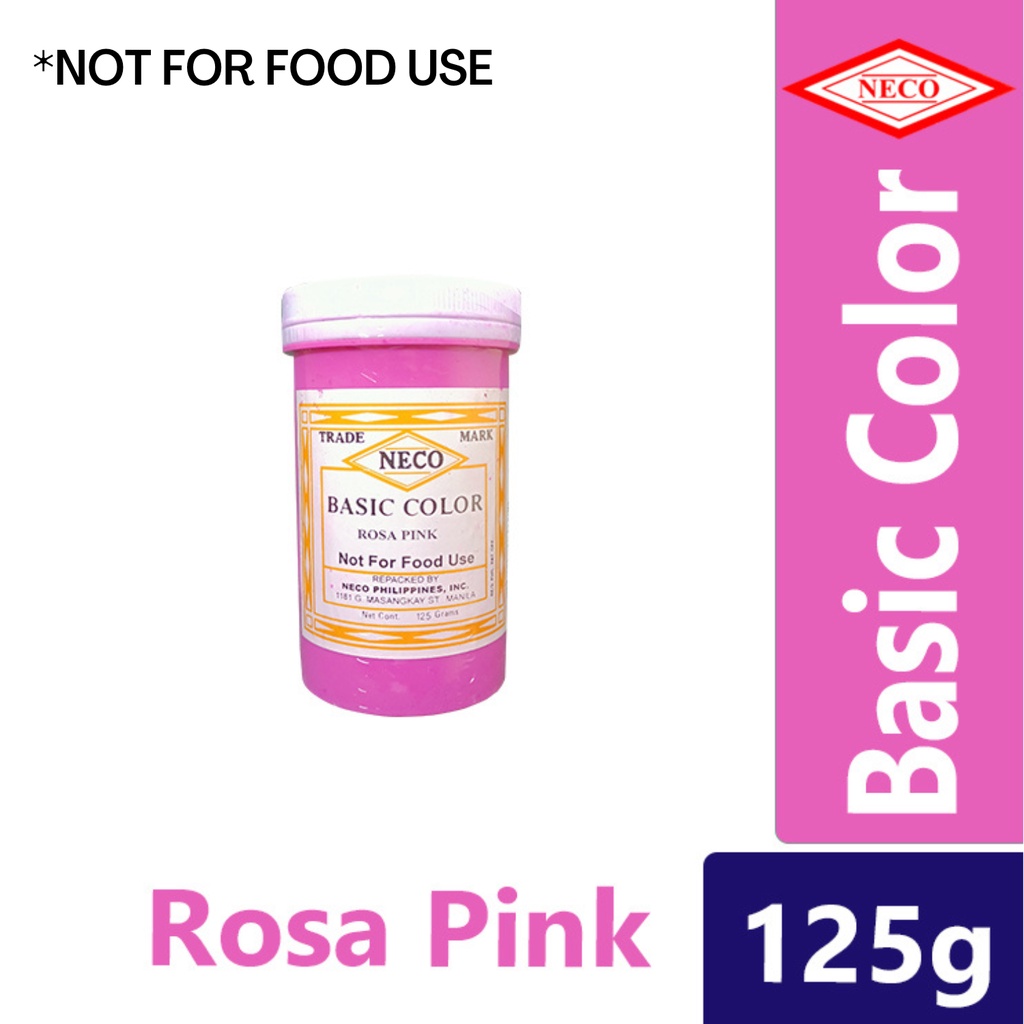 NECO ROSA PINK BASIC COLOR 125GMS | Shopee Philippines