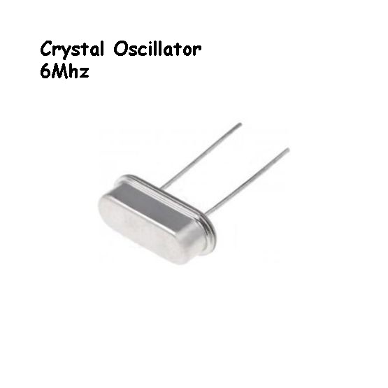 Crystal 6Mhz Oscillator Xtal 6 Mhz Crystal 6.00 Oscilator | Shopee ...