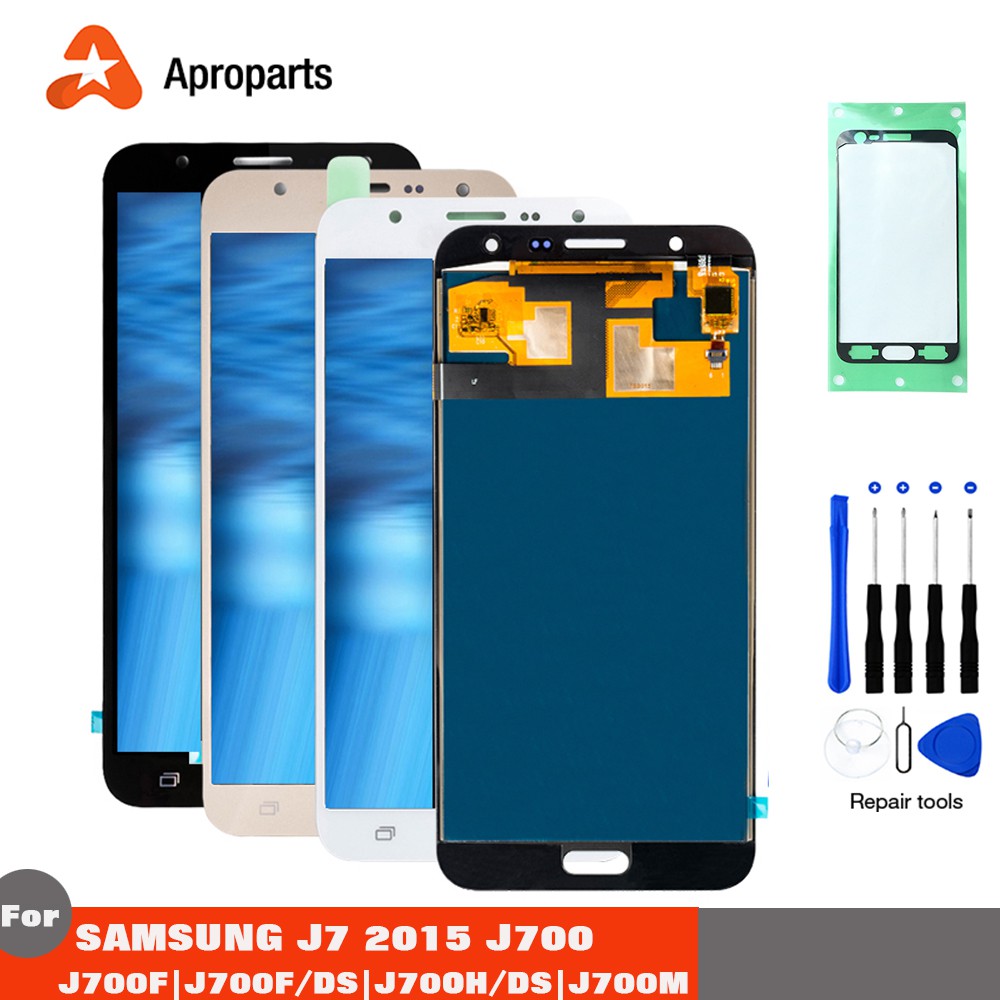 For Samsung J7 2015 J700 LCD Display J700F J700F/DS J700H/DS J700M J7 ...