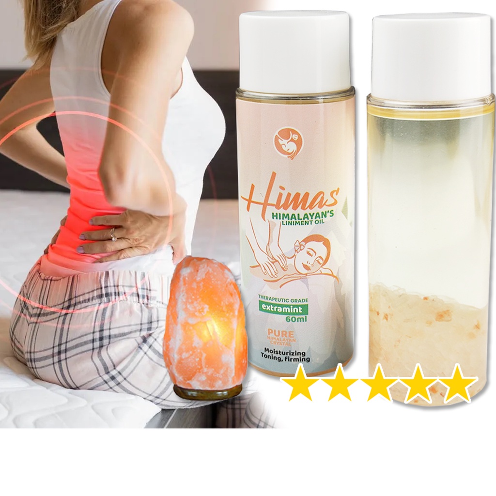 HIMAS Himalayan's Salt Miracle Oil, Relaxing Liniment Oil (1BOT ...