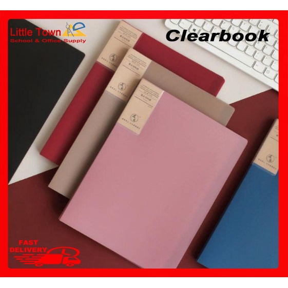 Neja life A4 colored clearbook 10 pockets to 100 pockets | Shopee ...