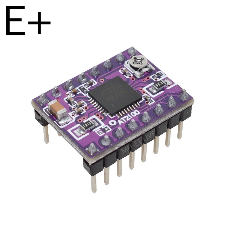 At2100 Stepstick Stepper Motor Driver Module Instead Tmc2100 Tmc2208 With Heat Sink Super Silent